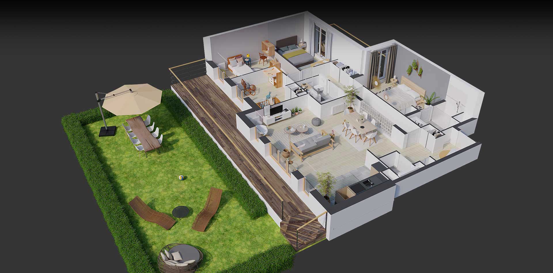 3D Architectural Design Studio, modeling & Rendering services ...